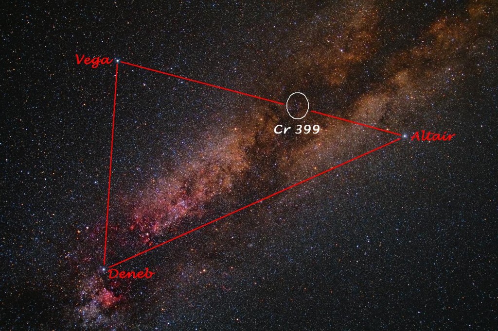 El cúmulo de la Percha (Collinder 399) « La bitácora de Galileo » Astronomía elemental